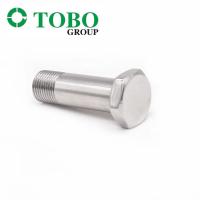 China Custom JIS DIN Bolts Stainless Steel 316l / 304l Steel Half Thread Hex Bolt for sale
