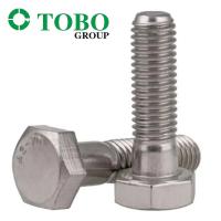 China DIN931 DIN933 Hex Bolt Stainless Steel A4-70 Hex Bolt M6 10mm - 150mm for sale