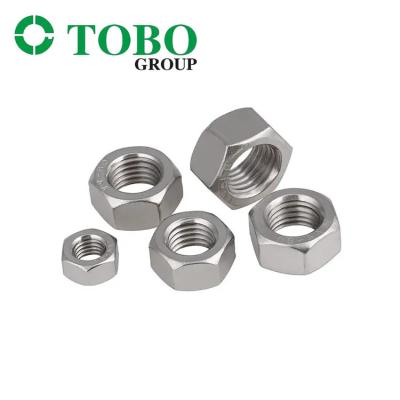 China China Wholesale Grade Hexagon Bolts 6 M17 M30 Ss Head Heavy Outer Hex Stainless Steel Hexagonal Nut for sale
