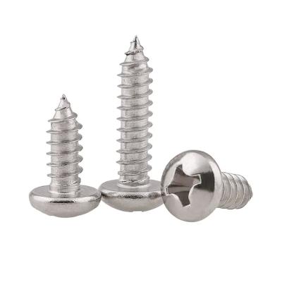 China Stainless Steel Self Tapping Screw DIN7981 M1 M1.2 M1.4 M1.6 Pan Head Cross Screws for sale