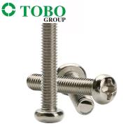 China M2 M3 M4 M5 M6 M7 M8 M10 6-32 Metric Din 7985 Phillips Pan Head Machine Screw Stainless Steel for sale