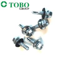 China Screw Self-Drilling Outdoor Stainless Steel Hex Self Drilling Screw 8 X 3/4 for sale
