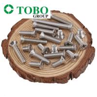 China DIN 7982 Stainless Steel Galvanized Countersunk Chipboard Screws White Cross Countersunk Screw For Inch for sale