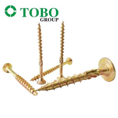 China Enhanced Durability Phillips Drive Carbon Steel Chipboard Screw For Performance for sale