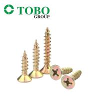 China OEM Wholesale Factory Price Flat Square Hex Head Toy Chipboard Black Color Zinc Wood Screw For Construction for sale