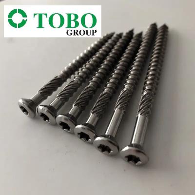 China 6 Diameter Phillips Drive Flakeboard Screw For Building Materials for sale