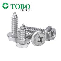 China Custom High Quality Stainless Steel Hex Head Wood Screw Drywall Framing Screws Hex Head Sheet Metal Nails And Screws for sale