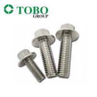 China Super Duplex Stainless Steel 2205 2507 A286 Phillips Drive Hex Head Flange Bolt DIN6921 for sale