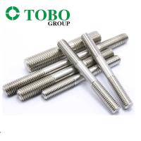 China DIN938 / DIN939 Double End Threaded Stud Bolt Stainless Steel & Carbon Steel for sale