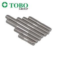 China DIN938 / DIN939 Double End Threaded Stud Bolt Stainless Steel & Carbon Steel for sale