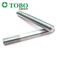 China DIN938 / DIN939 Double End Threaded Stud Bolt Stainless Steel & Carbon Steel for sale