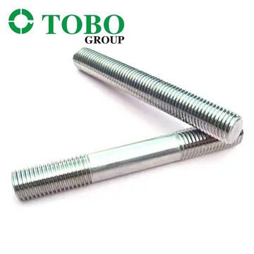 China DIN938 / DIN939 Double End Threaded Stud Bolt Stainless Steel & Carbon Steel for sale