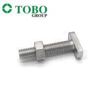 China Super Duplex 2205 2507 T Head Track Bolts M8 M10 High Strength Stainless Steel Fasteners for sale