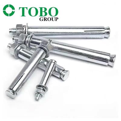 China High Strength Sleeve Expansion Anchor Bolt With Washer And Hex Nut for sale