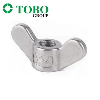 China Stainless Steel ANSI A325 A286 ASME 2205 2507 449 904L DIN 315 Rounded Wing Nuts for sale
