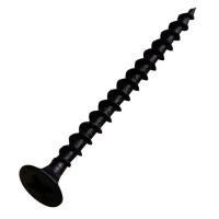 China Carbon Steel Drywall Screw Fine & Coarse Thread Black Flat Round Head Drywall Screws for sale