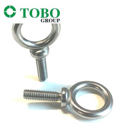 China Din580 Full Threaded 316 304 Stainless Steel Lifting Eye Bolt M5 M6 M8 M10 M12 M14 for sale