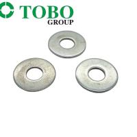 China DIN126 Zinc Plated Carbon Steel Flat Washers M2 - M8 Plain Washers for sale