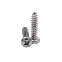 China Self Tapping Stainless Steel Screws Pan Head SS 316 & 304 19mm M8 Full Thread Screws for sale