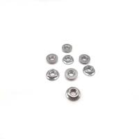 China Hex Galvanized Stud Nuts Stainless Steel Carbon Steel Zinc Plated Round Head Hexagon Nut for sale