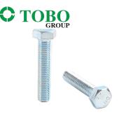 China Din 931 Din 933 M8 M10 N12 M14 Hexagon Head Bolt Grade 4.8 / 8.8 / 10.9 / 12.9 Full Thread Hex Bolt for sale
