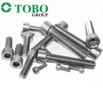China High Quality DIN912 Titanium TA2 Cap Head Titanium Din 912 Allen Socket Hex Screw for sale