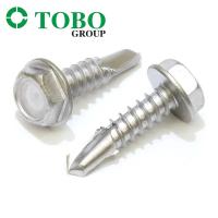 China Din 6926 Din6921 Din6923 M12 M10 M9 M8 M6 M4 M3 Stainless Steel 29x19 Hex Flange Head Self Drilling Screw S for sale