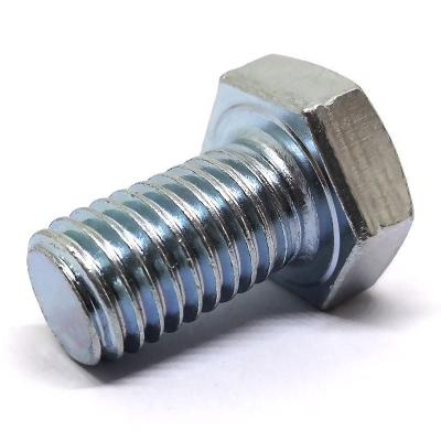 China Stainless Steel Hex Bolts And Nuts DIN933 Zinc Plated Full Thread Hexagon Head Bolt for sale