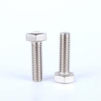 China Silver M6 Hex Head Bolts For Industrial Applications With Long Lifespan for sale