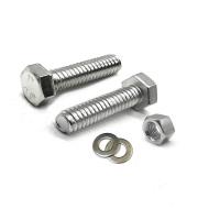 China Grade 10.9 9mm Hex Bolts And Nuts DIN933 Stainless Steel Polished Bolt M22x120 for sale
