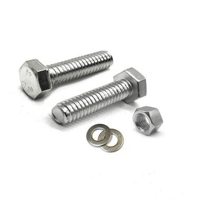 China Grade 10.9 9mm Hex Bolts And Nuts DIN933 Stainless Steel Polished Bolt M22x120 for sale