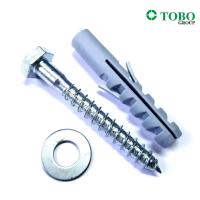 China Grade 8.8 Galvanized Steel Zinc Plated Hex Head Coach Screw DIN571 for sale