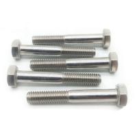China DIN931 18mm Stainless Steel 304 Half Thread Hex Bolt M10 M12 Long Length Hexagon Bolts for sale