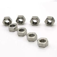 China DIN933 Hexagon Head Machine Bolt And Nuts Grade 8.8 Zinc Plated M8 Titanium Hex Nut for sale
