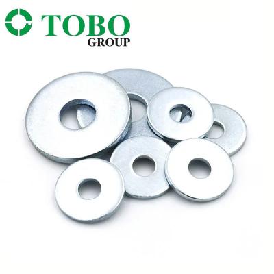 China Customized High Precision Din125 Gb97 Din7989 Carbon Steel Titanium Zinc Galvanized Flat Washer Machine Parts for sale