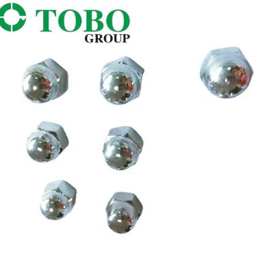 China Hex nut  hexagonal dome nut Stainless Steel Din1587 Hex Domed Nut For Car/motor/bicycle for sale