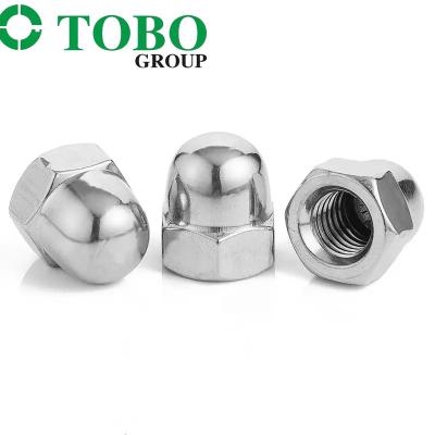 China Silver Hex Head Nuts In M3 - M30 Size For Bulk Or Carton Package for sale