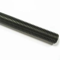 China Threaded Rod Double Head Stud Bolt Black Oxide Galvanized Fastener Thread Stud Bolt for sale
