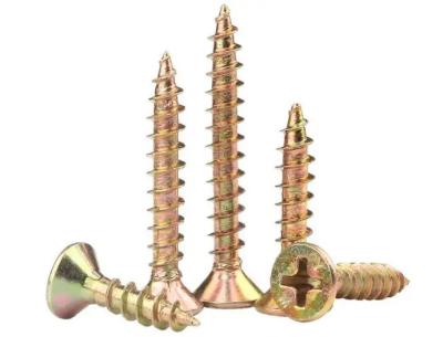 China 10.648kg/Mpcs Chipboard Screws With 6 Diameter And Polish Finish for sale
