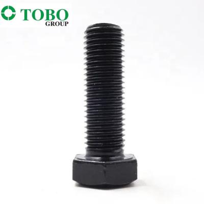 China High Strength Hexagon Head Bolts With Fine Pitch Thread DIN961 M6 M20 Finish Black for sale