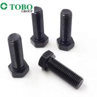China 304 Stainless Steel Hex Head Bolts Fine Thread Pitch 1.0 High Strength Corrosion Resistant M6-M24 for sale