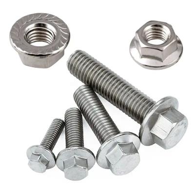 China DIN933 Steel Hex Head Bolt And Nuts Stainless Steel Full Threaded Hexagonal Bolts for sale