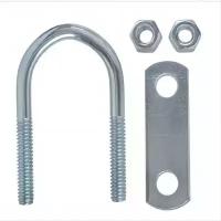 China Stainless Steel U Bolt With Nut DIN3570 Galvanized U Bolt Pipe Clamp Steel Fastener for sale