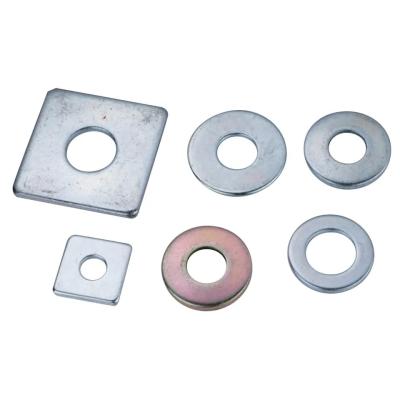 China Flat Spring Washer Stainless Steel M3 M4 M5 M6 M8 Plain Round Square Washer for sale