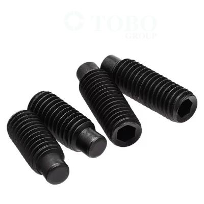 China Stainless Steel Hexagonal Threaded Metal Screws With Thread Count And Pitch for sale