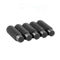 China DIN915 Grade 12.9 Black Oxide 45H Alloy Steel Hex Socket Grub Screws With Dog Point for sale