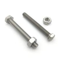 China ISO9001 Certificate Threaded Threaded Bolts For Construction Industry In M6-M20 Size for sale