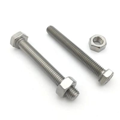 China ISO9001 Certificate Threaded Threaded Bolts For Construction Industry In M6-M20 Size for sale