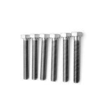 China Grade 8.8 Titanium TC4 Hex Head Bolts DIN933 931 Fine Thread Hex Bolt And Nut M10 for sale