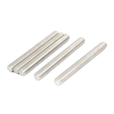 China SS304 Stainless Steel Full Thread Stud Bolt M10 120MM Double Threaded Rods for sale